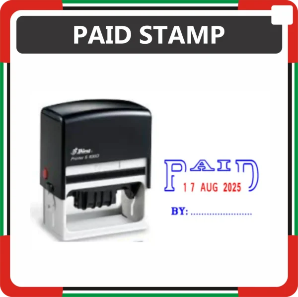Paid Stamp Maker Online in Dubai UAE | Paid Stamp Shop Near Me