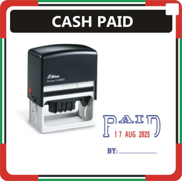 Cash Paid Stamp Maker in Dubai UAE | Stamp Shop Near Me